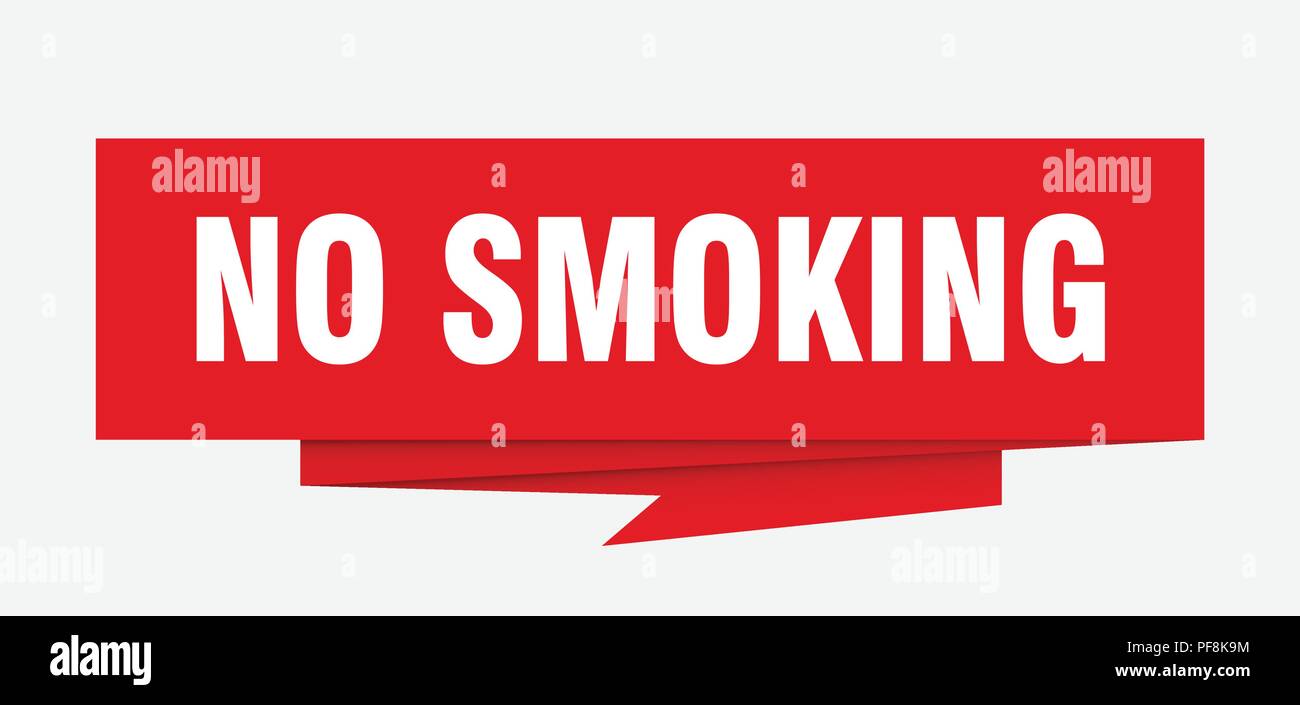 no smoking sign. no smoking paper origami speech bubble. no smoking tag ...