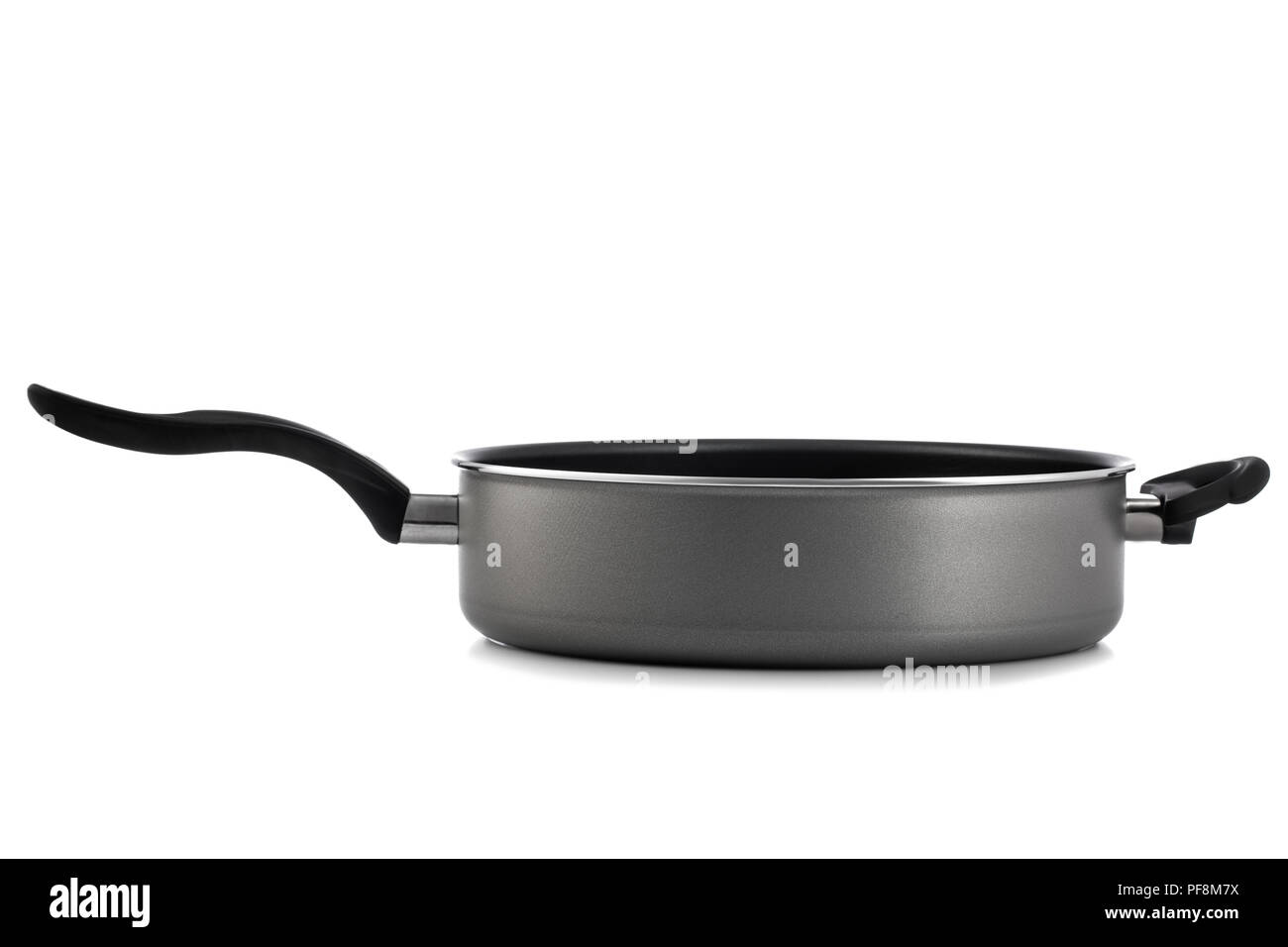Frying pan isolated on white background Stock Photo - Alamy