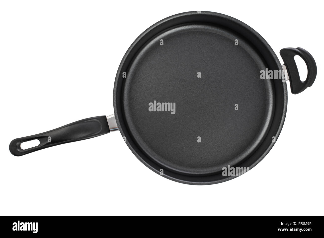Frying pan isolated on white background Stock Photo - Alamy
