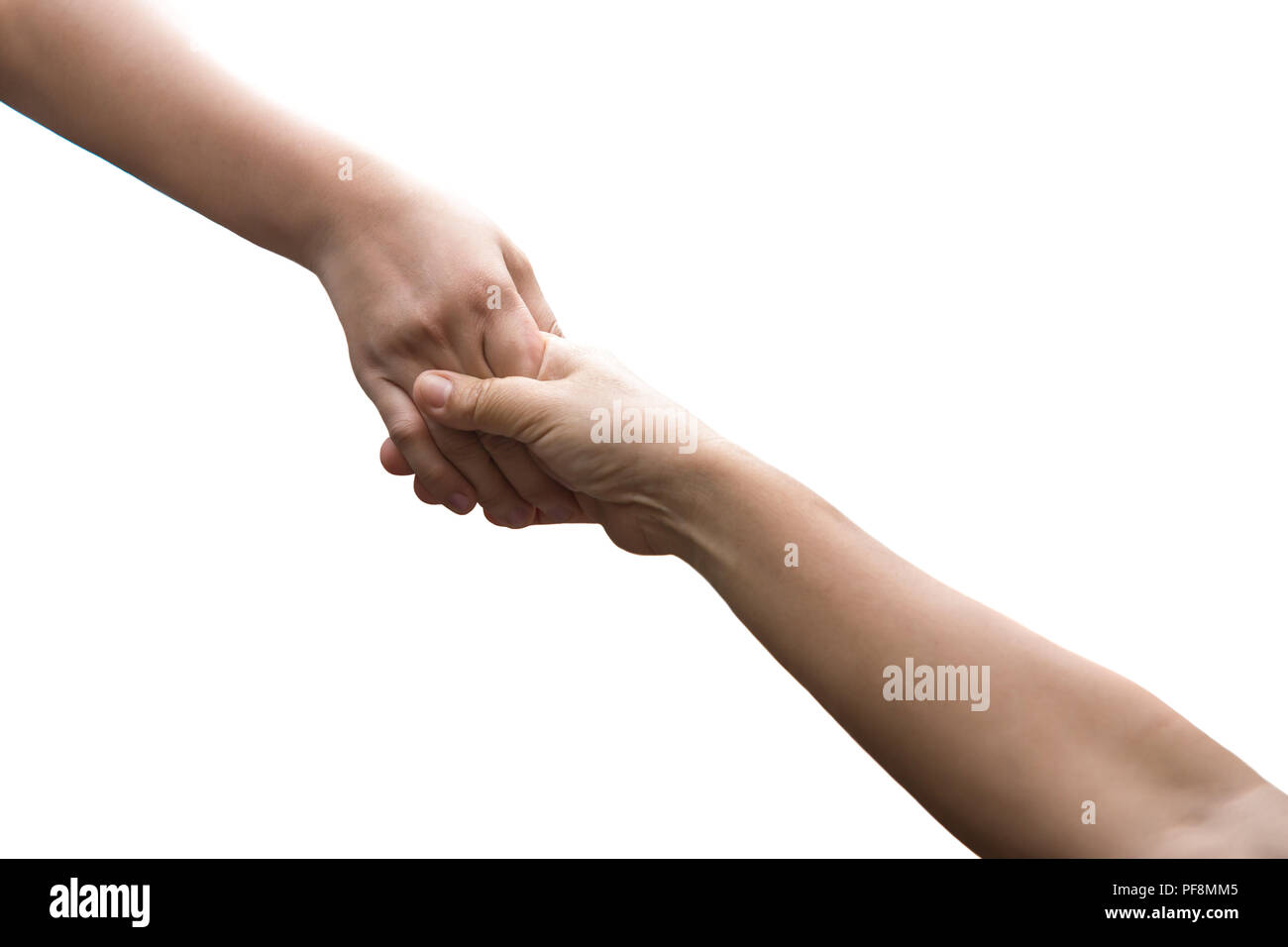 Help concept hand reaching out for help isolated Stock Photo - Alamy