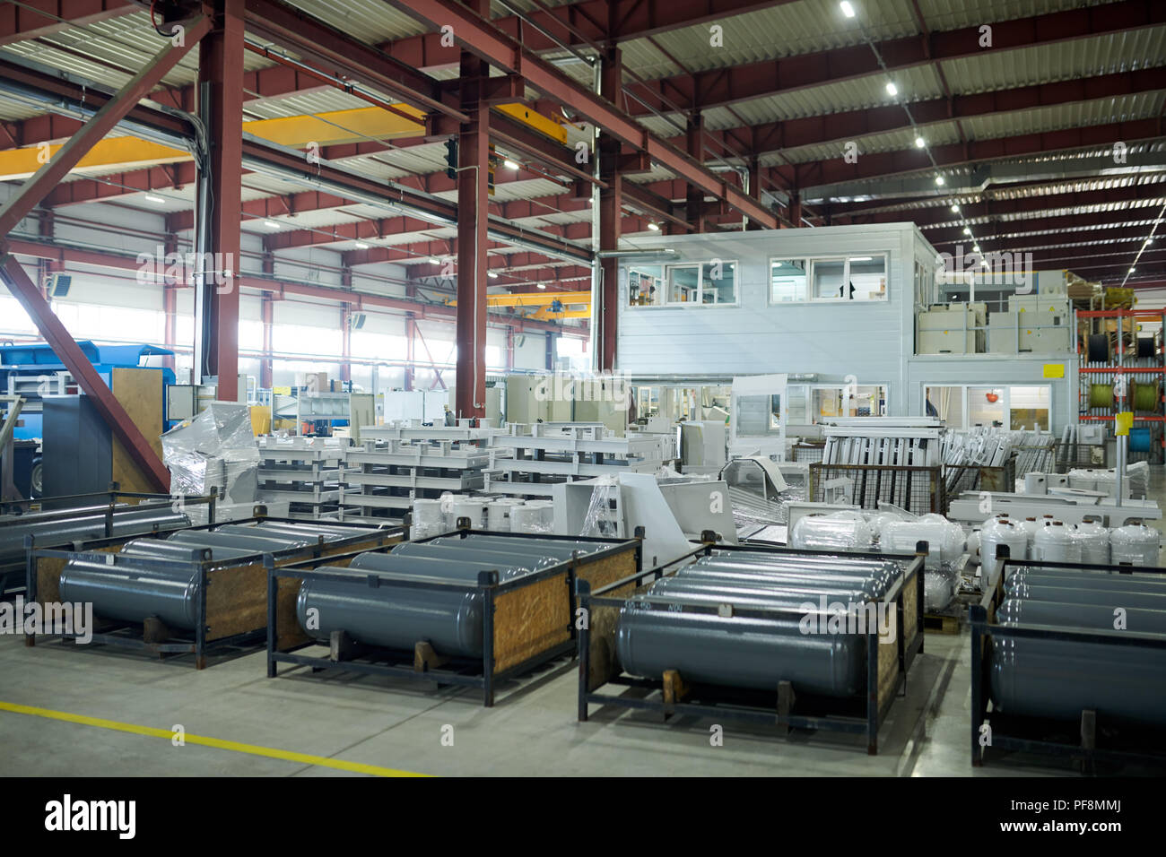 Pipe Production Workshop Stock Photo - Alamy