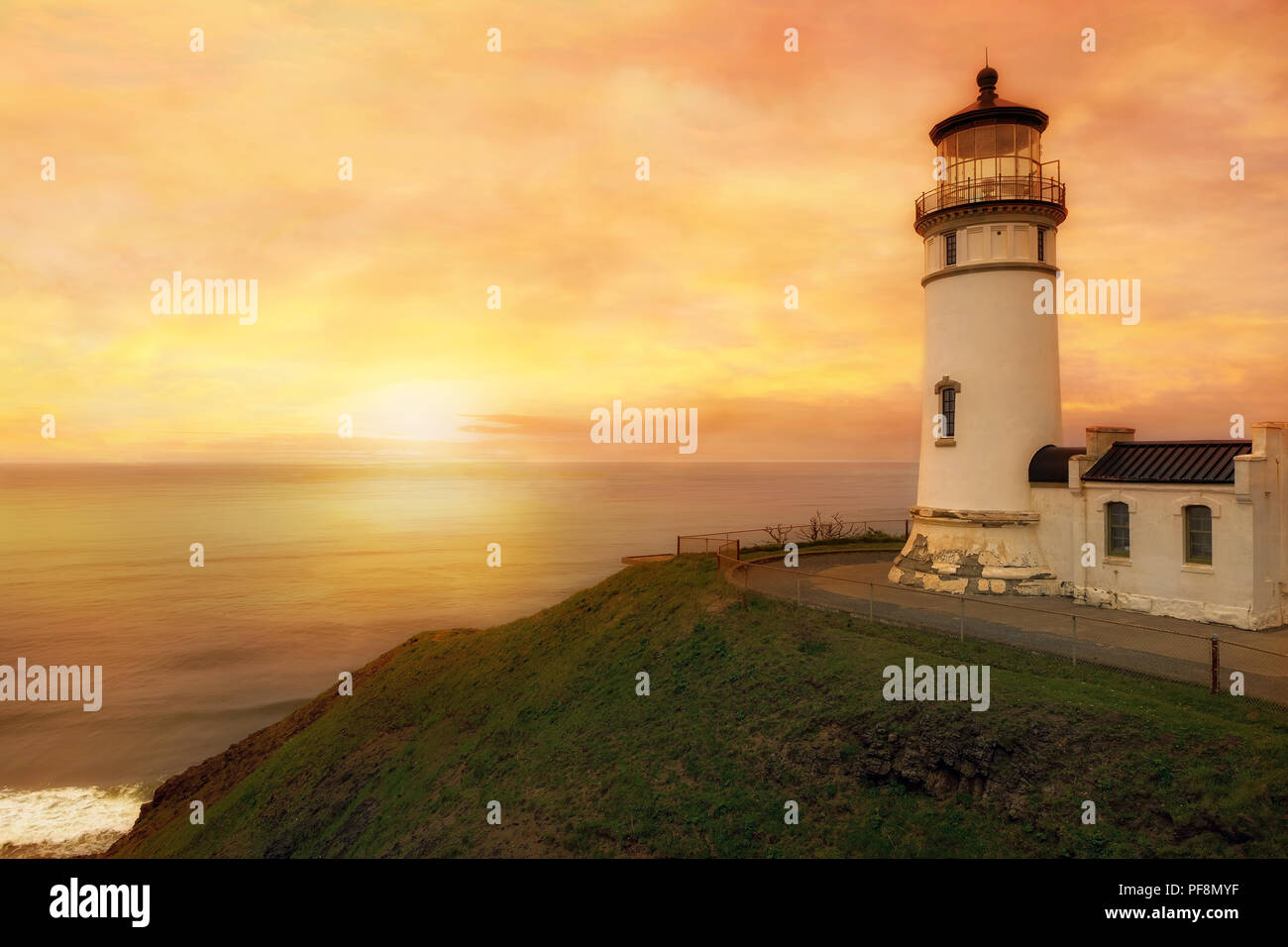Washington state coast sunset hi-res stock photography and images - Alamy