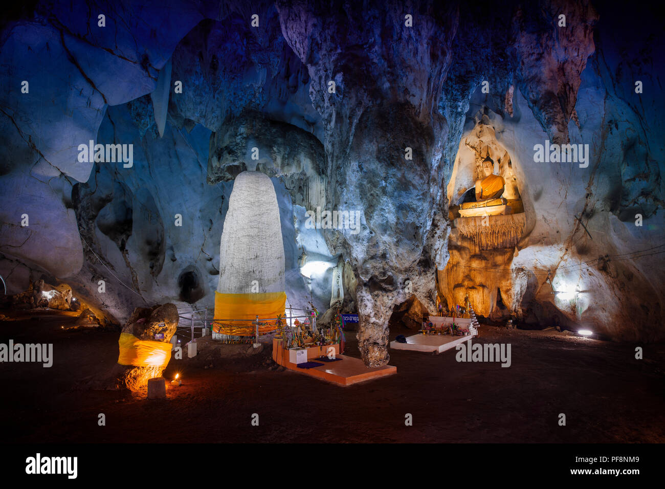 One of the largest and most beautiful underground cave in Asia Stock ...