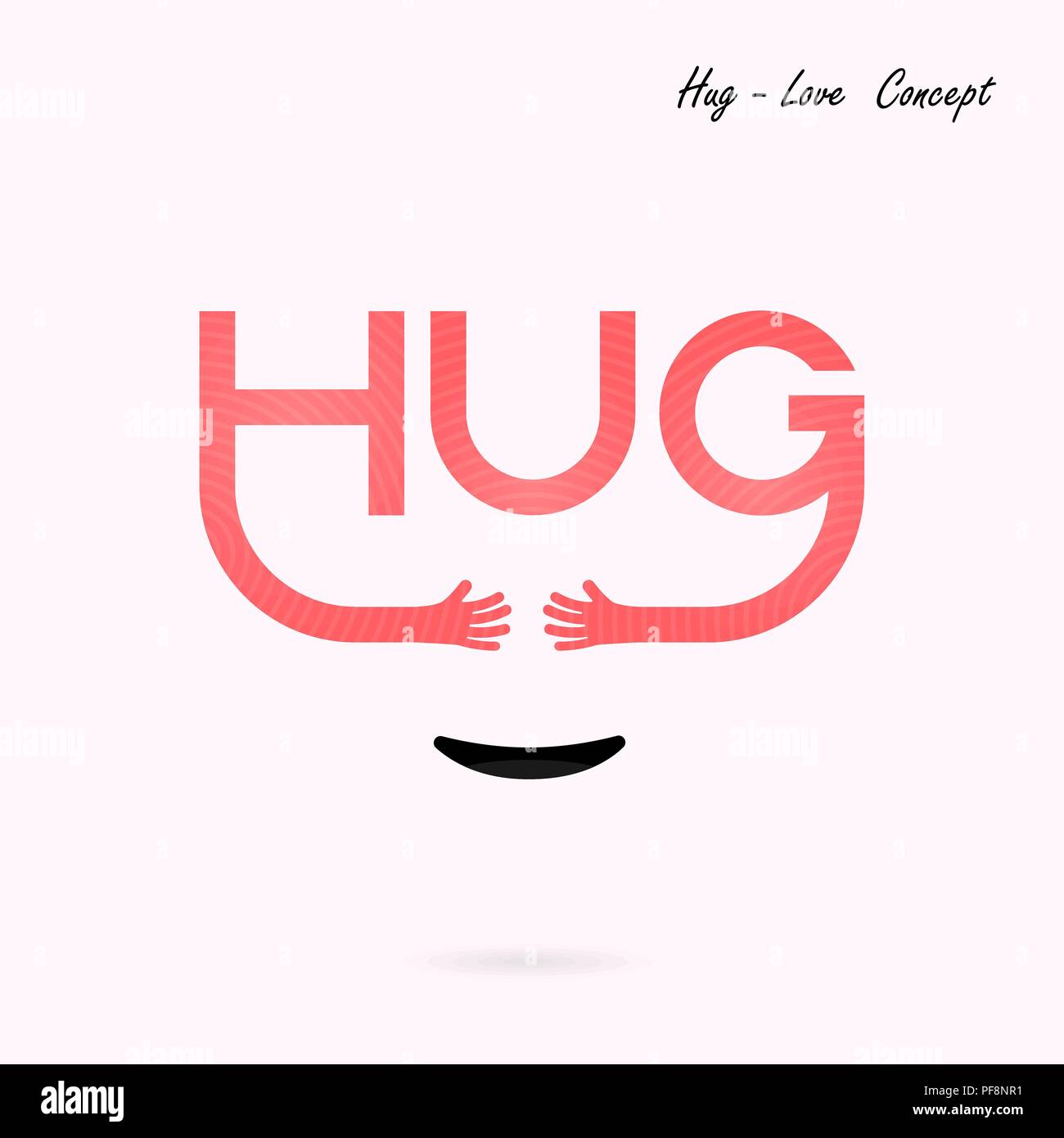 Hug icon Stock Vector Images - Alamy
