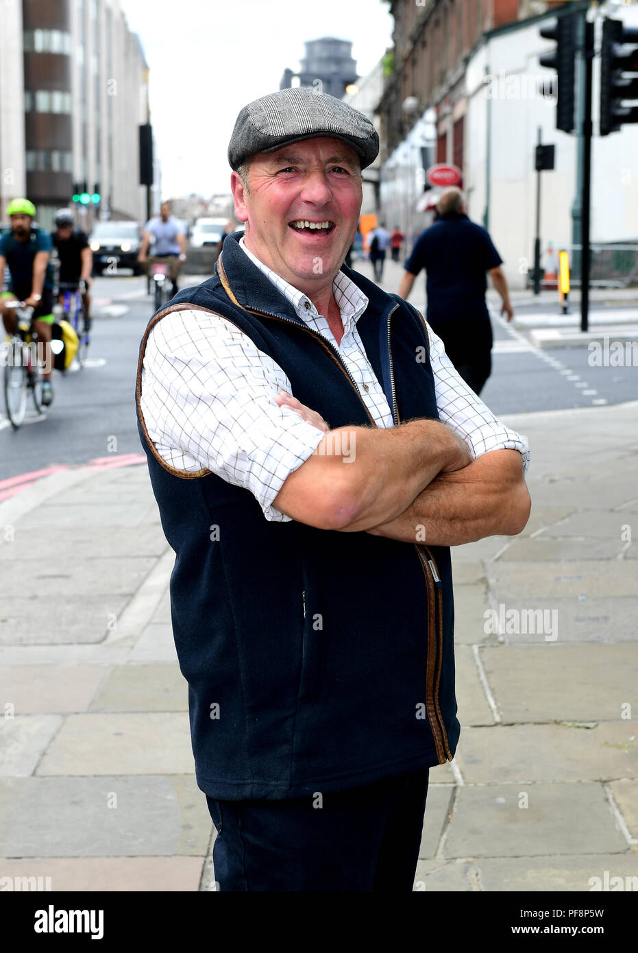 Chris Jeffery attending the Celebs On The Farm photocall in London ...