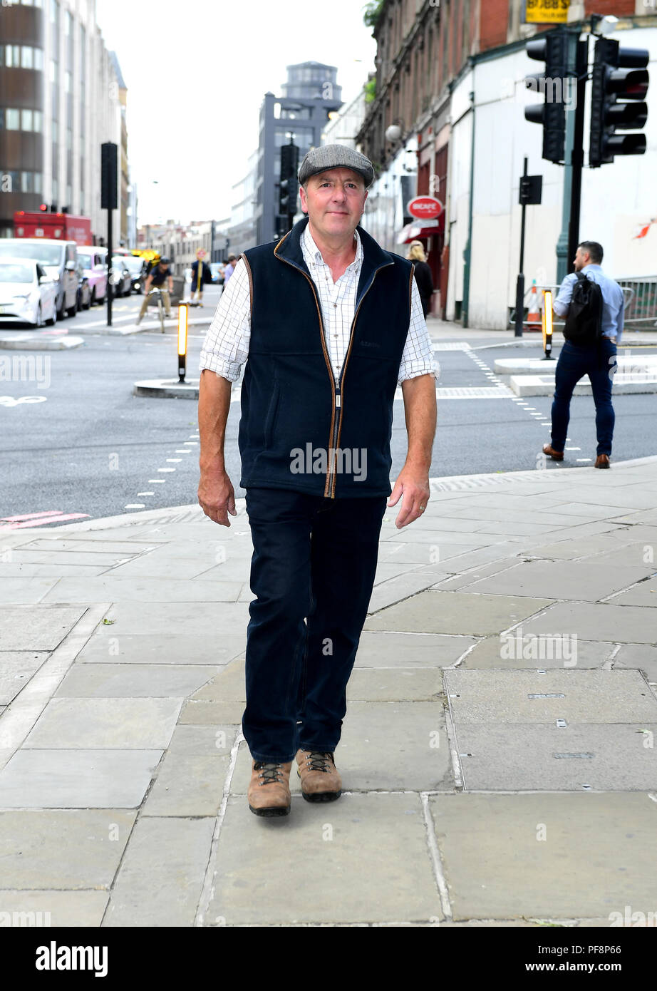 Chris Jeffery attending the Celebs On The Farm photocall in London ...