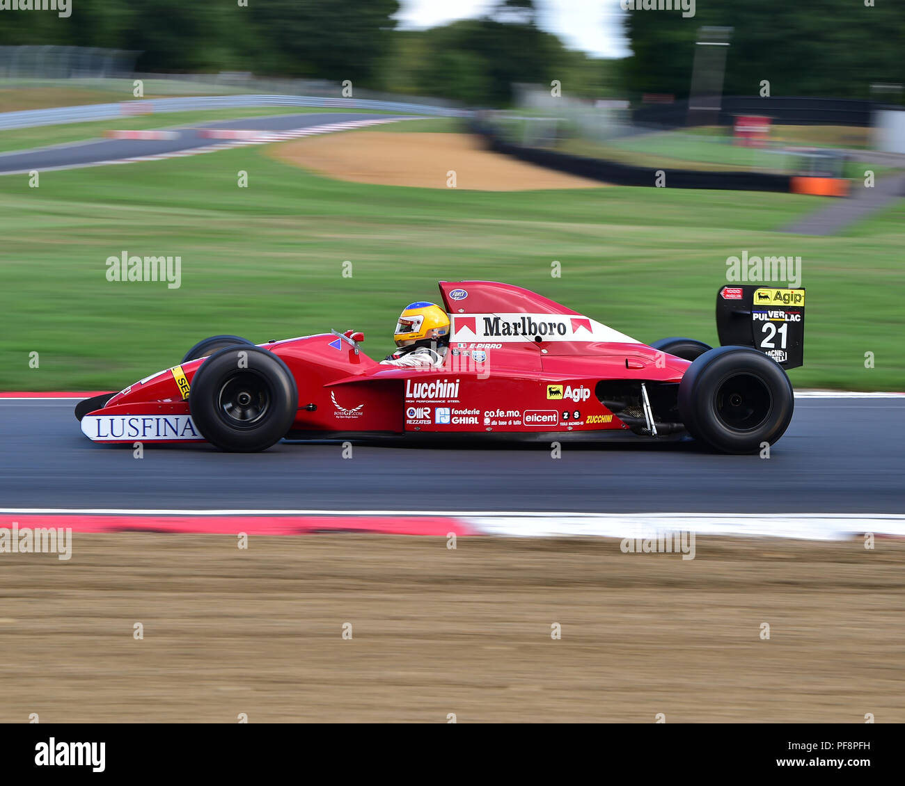 Terry Sayles, Dallara F191, F1, Historic Racing Car Demonstration ...