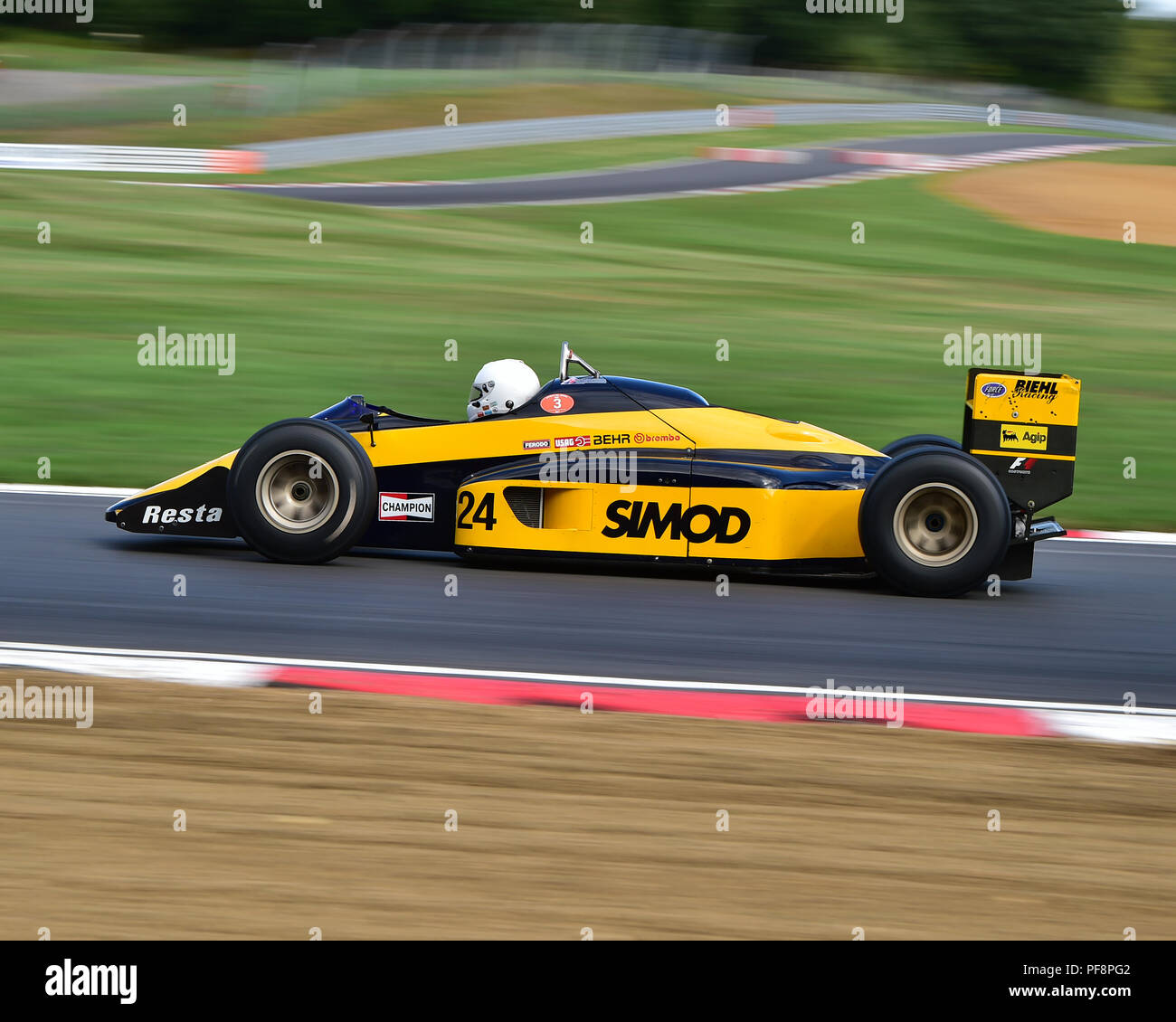 Alex Pilz, Minardi M186, F1, Historic Racing Car Demonstration ...