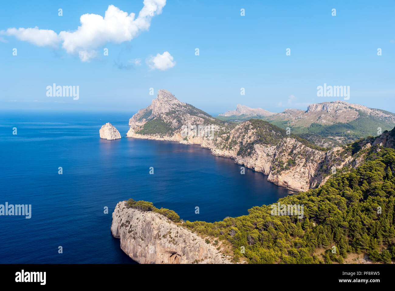 Mirador es Colomer in Cap de Formentor - Mallorca, Spain Stock Photo ...
