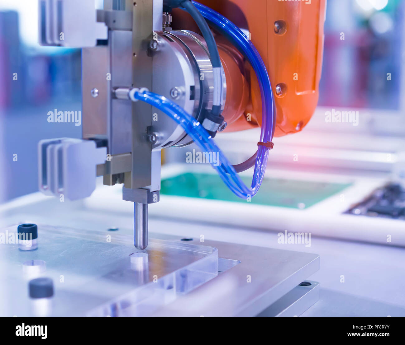 Robotic And Automation System Control Application On Automate Factory