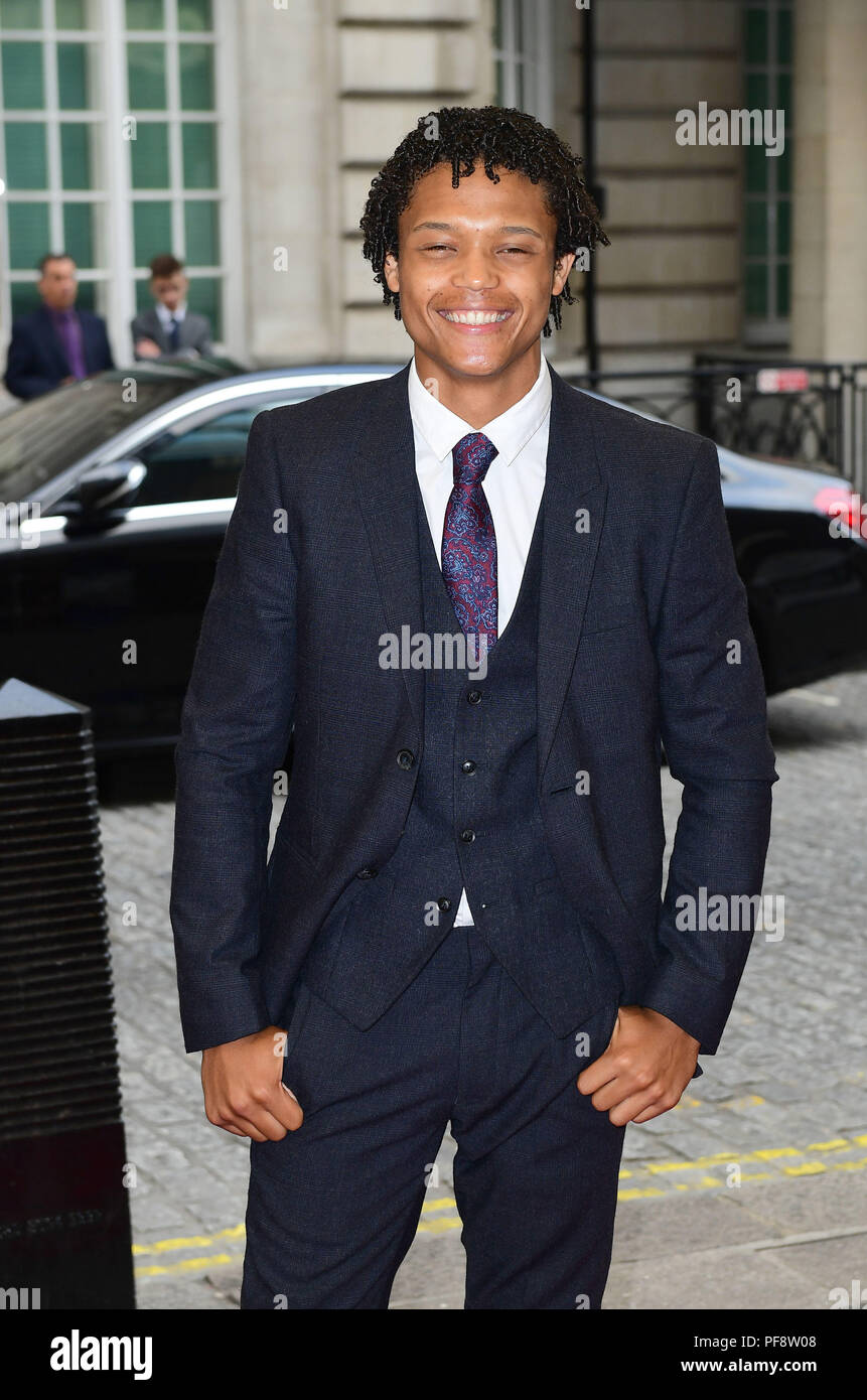 Percelle Ascott during a screening of of Netflix's The Innocents at the ...