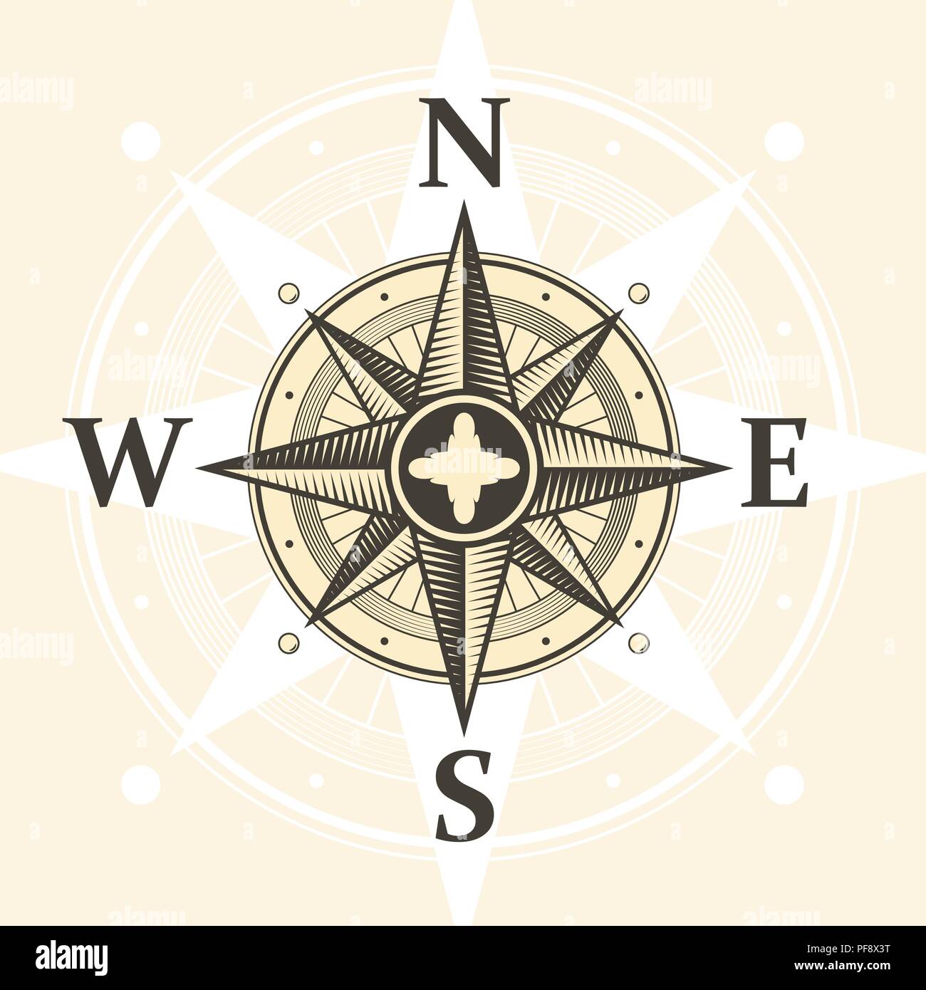 Compass Or Wind Direction Symbol Vector Illustration,, 44% OFF