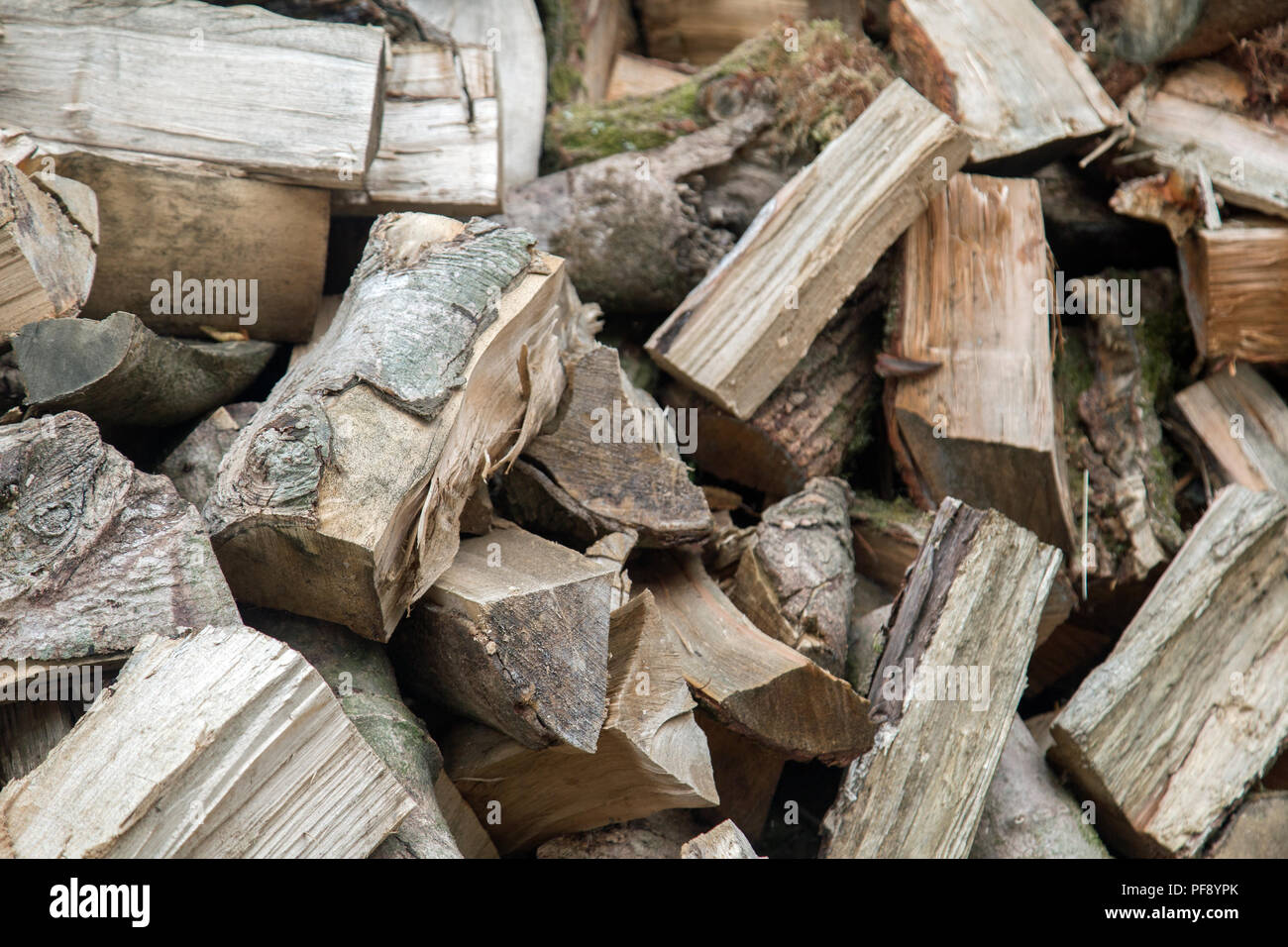 Large wood pile hi-res stock photography and images - Alamy