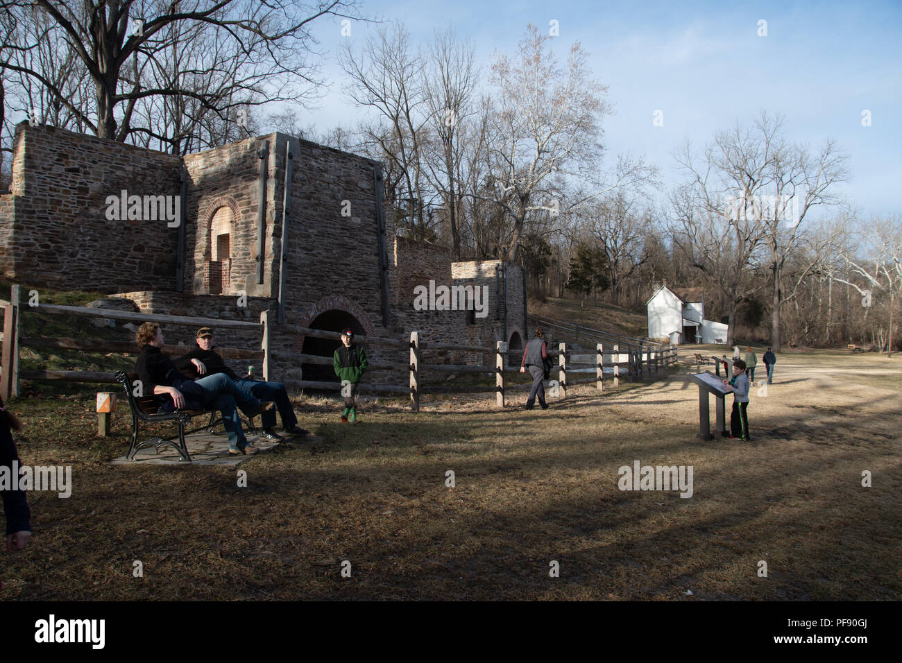 Shanklin Kiln, Cromwell Valley Park, Maryland Stock Photo - Alamy