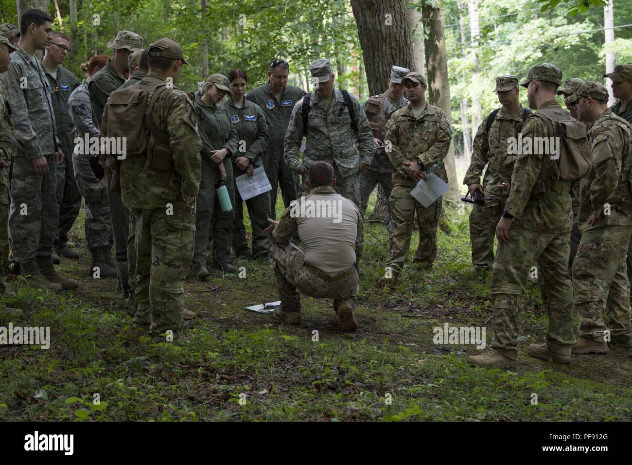 U.S. Air Force Master Sgt. Bob Miner, a Survival, Evasion, Resistance ...