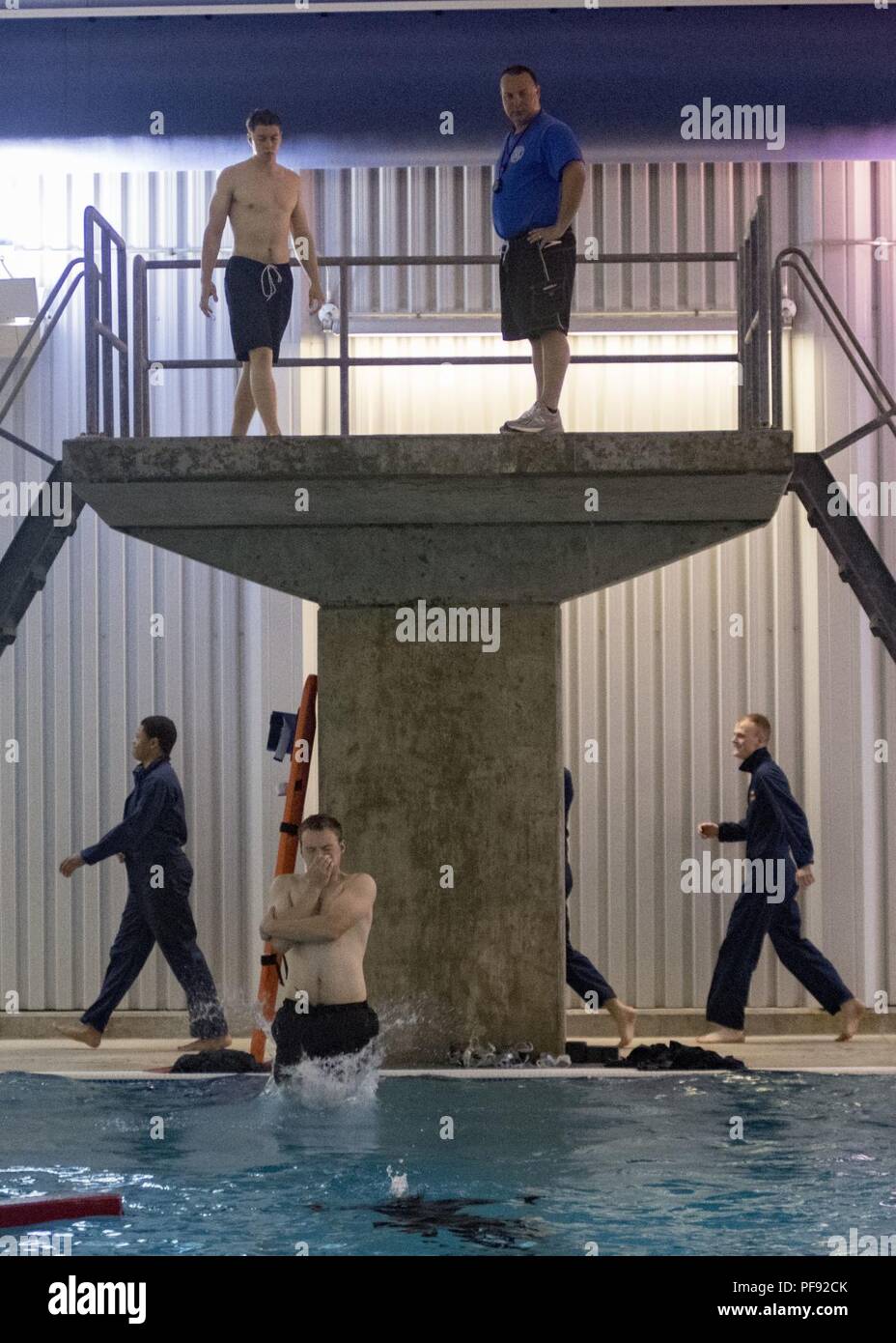 Third class swim qualification hi-res stock photography and images - Alamy