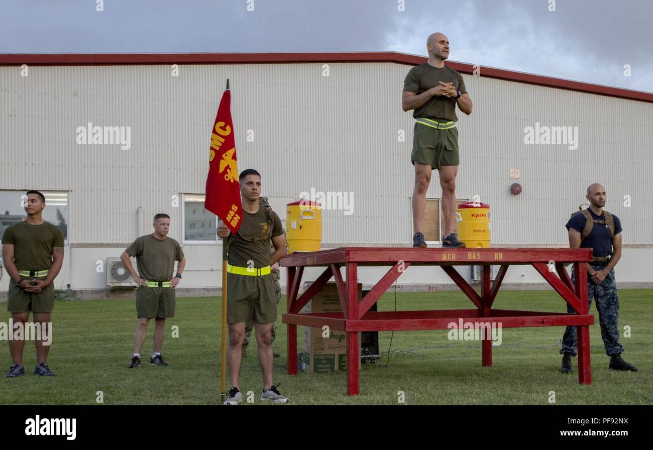 CAMP FOSTER, OKINAWA, Japan – Marines and Sailors participate in ...