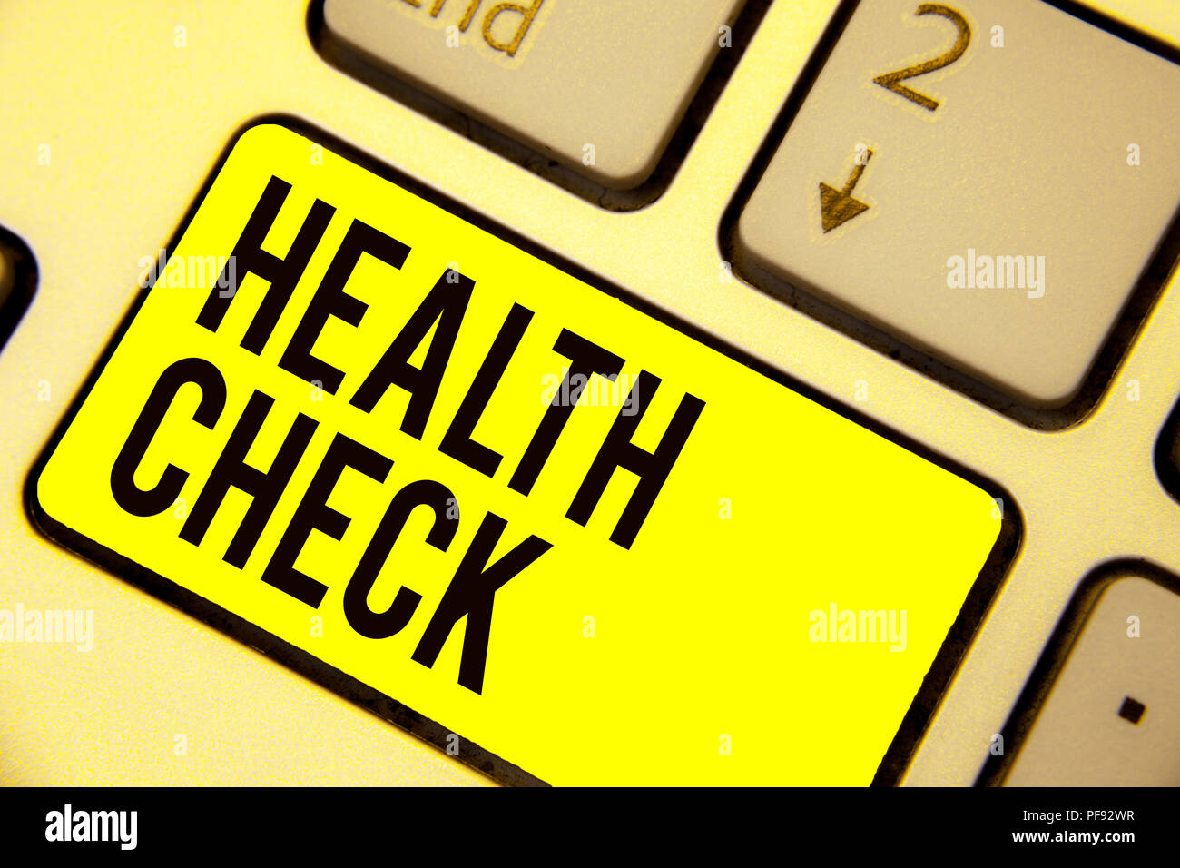 Word writing text Health Check. Business concept for Medical ...
