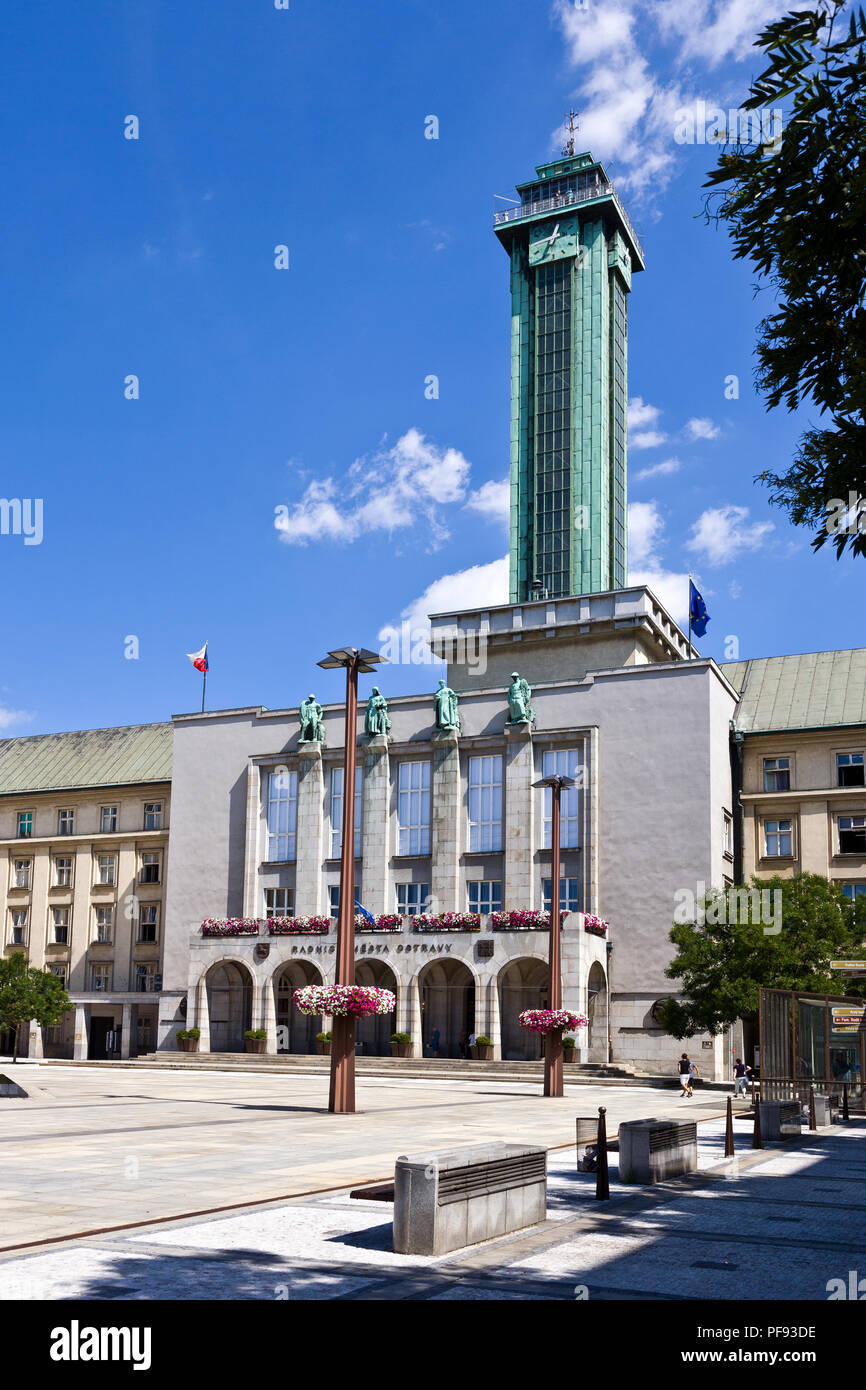 Ostrava town hall hi-res stock photography and images - Alamy