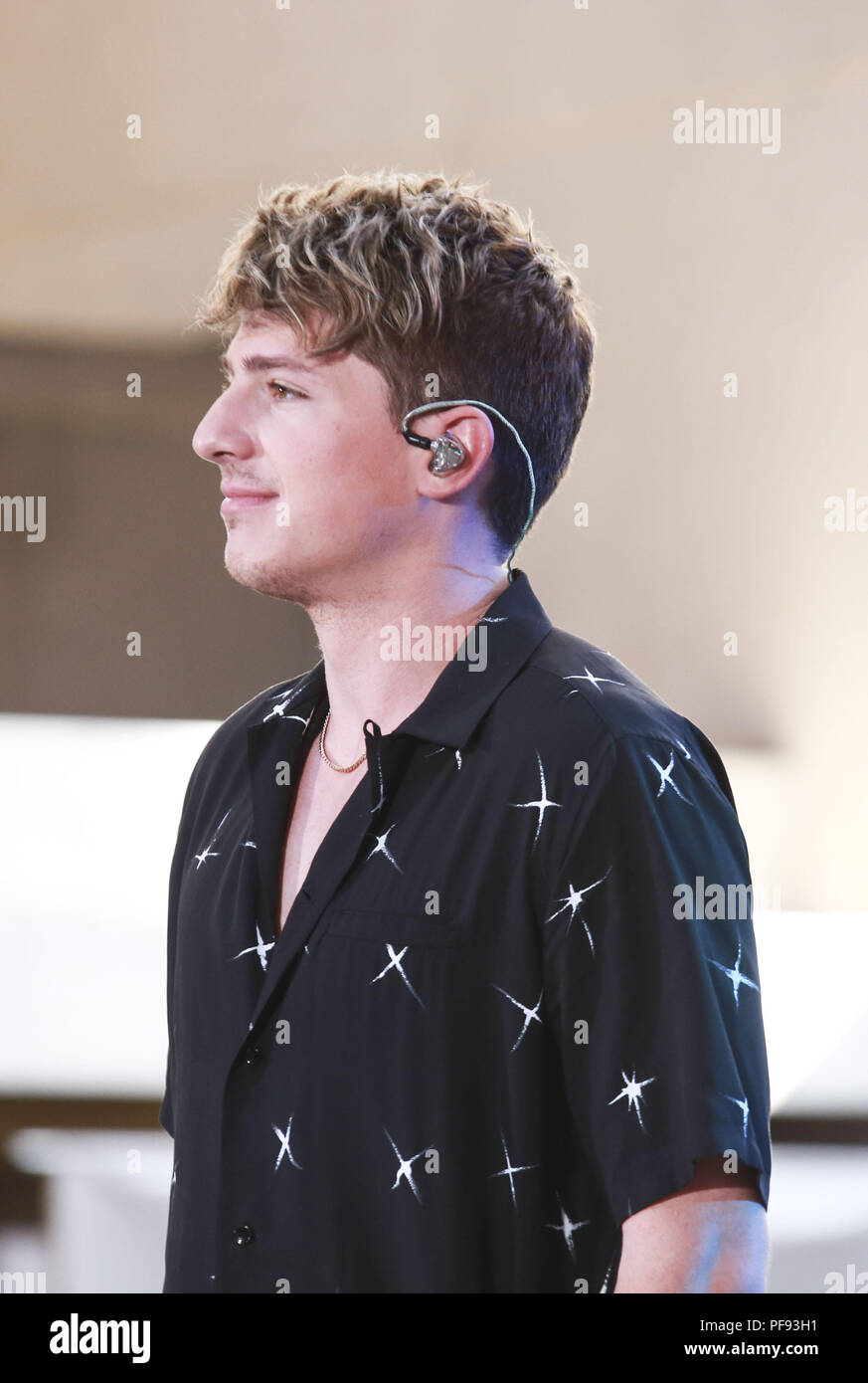 Charlie Puth performing live on the 'Today' show Featuring: Charlie ...