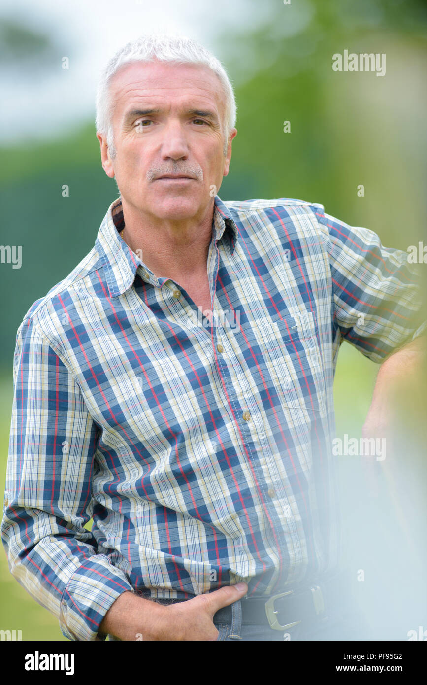 middle-aged male outdoors Stock Photo - Alamy