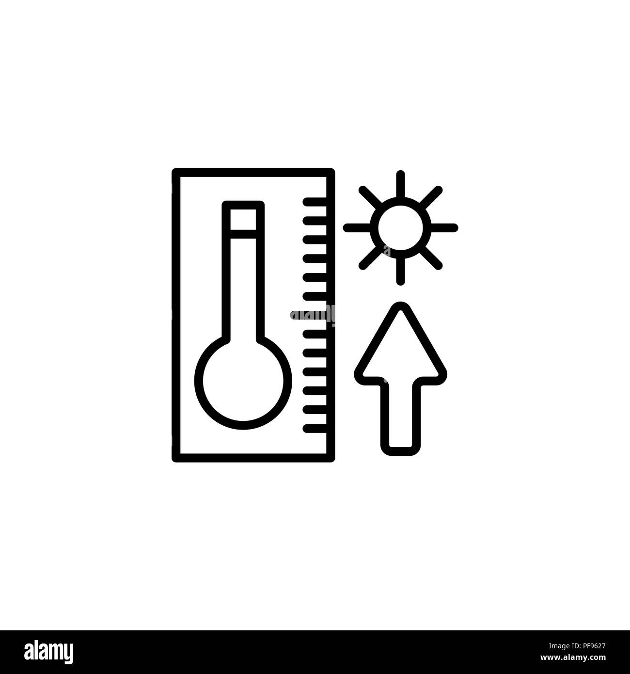 Termometr vector vectors hi-res stock photography and images - Alamy