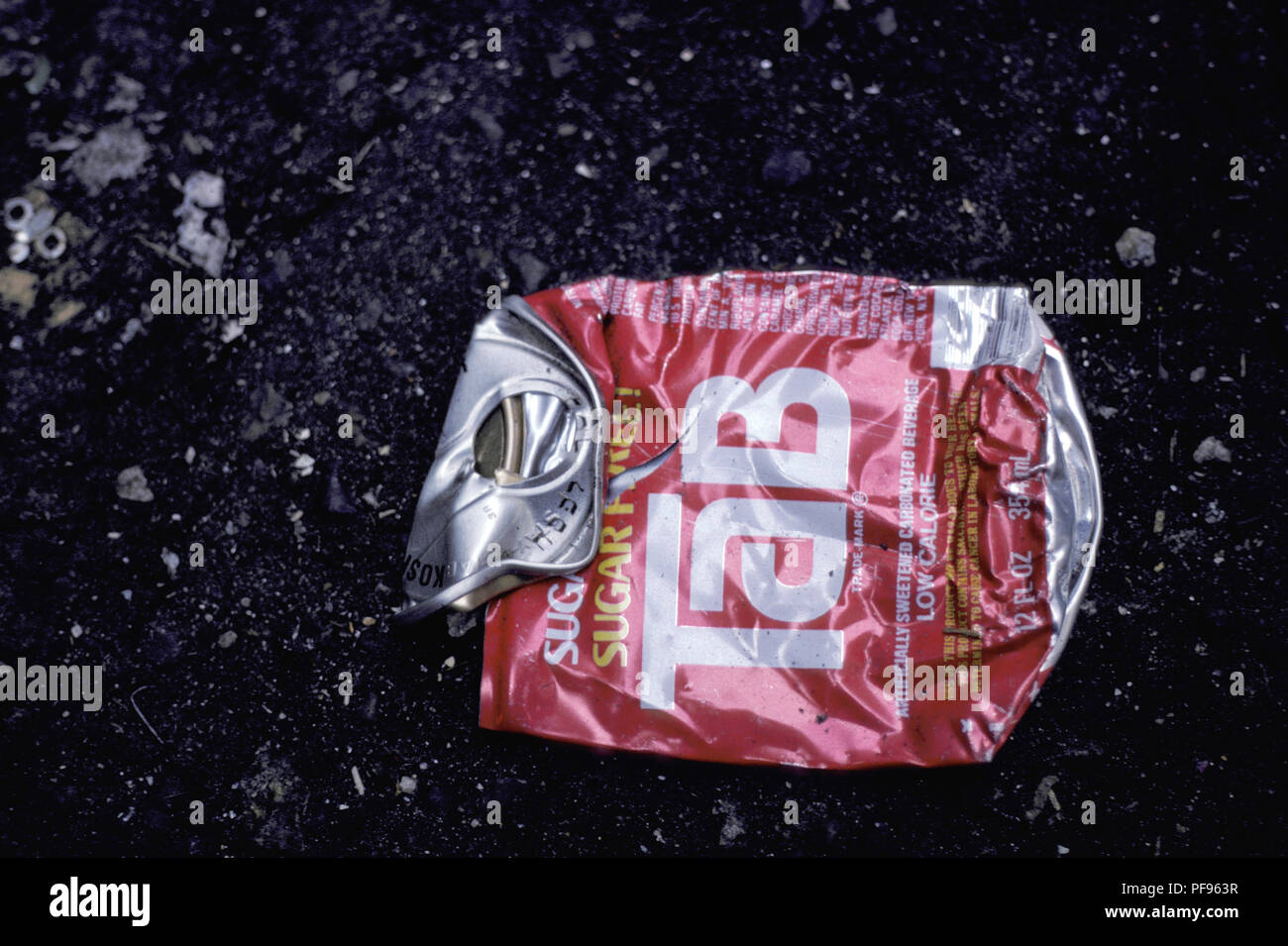 Squashed tin can hi-res stock photography and images - Alamy