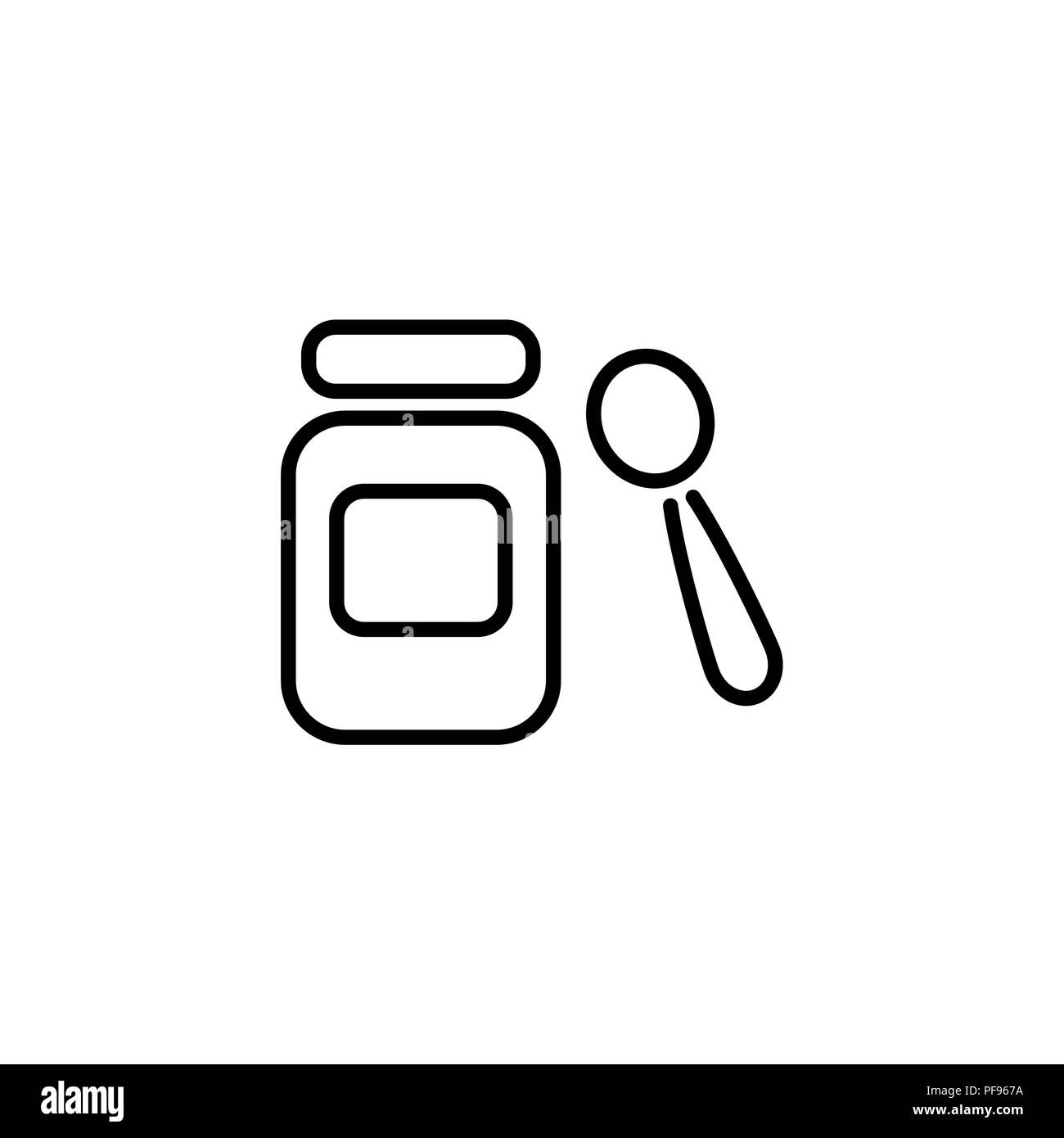 Infant puree Stock Vector Images - Alamy