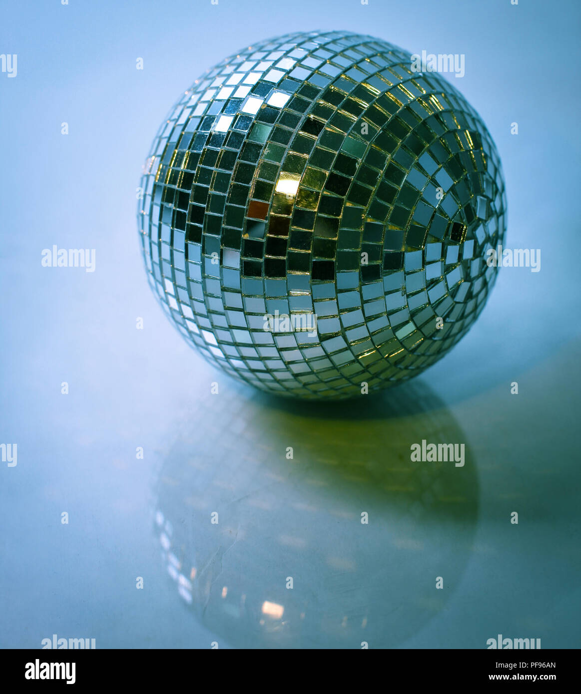mirror ball.isolated on a dark background.photo with copy space Stock ...