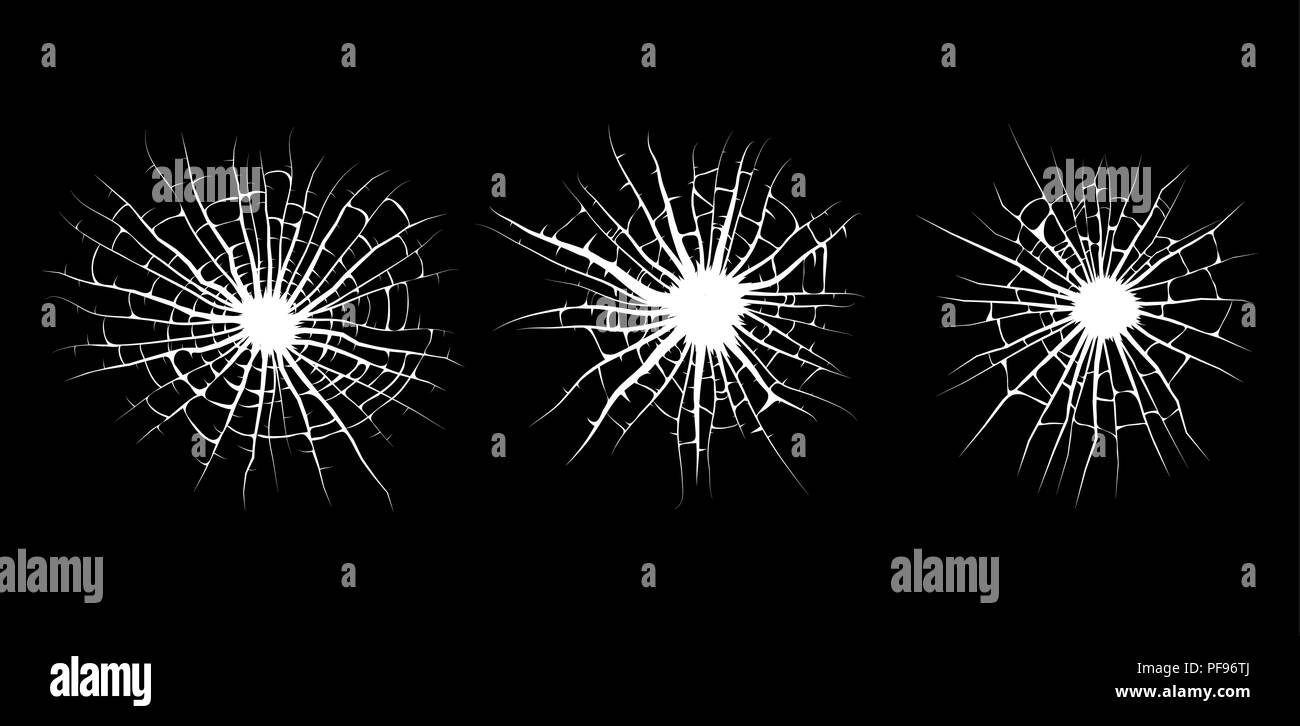 Broken glass vector vectors hi-res stock photography and images - Alamy