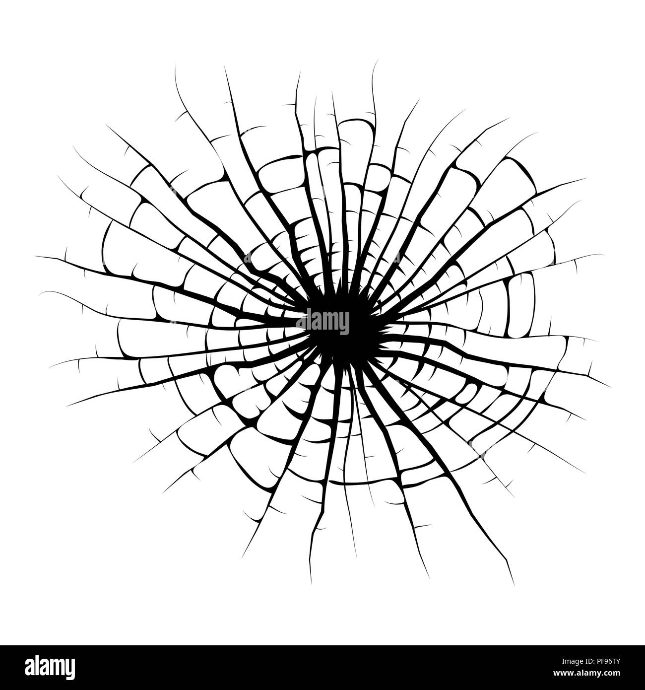 Windshield Crack Clipart