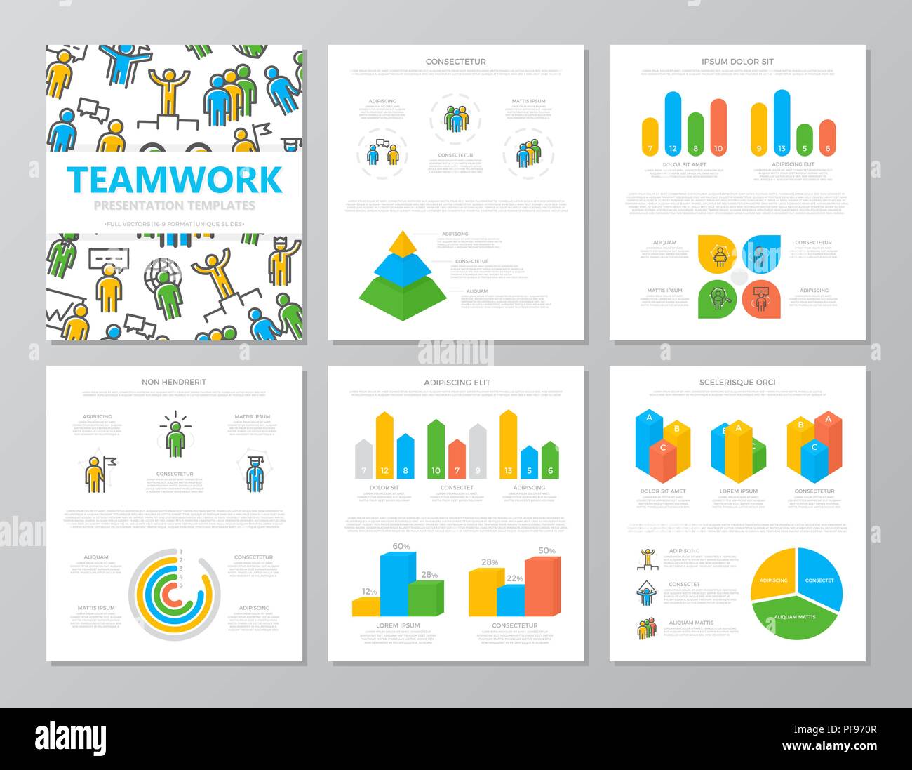 Multipurpose business infographic vector brochure template for ...