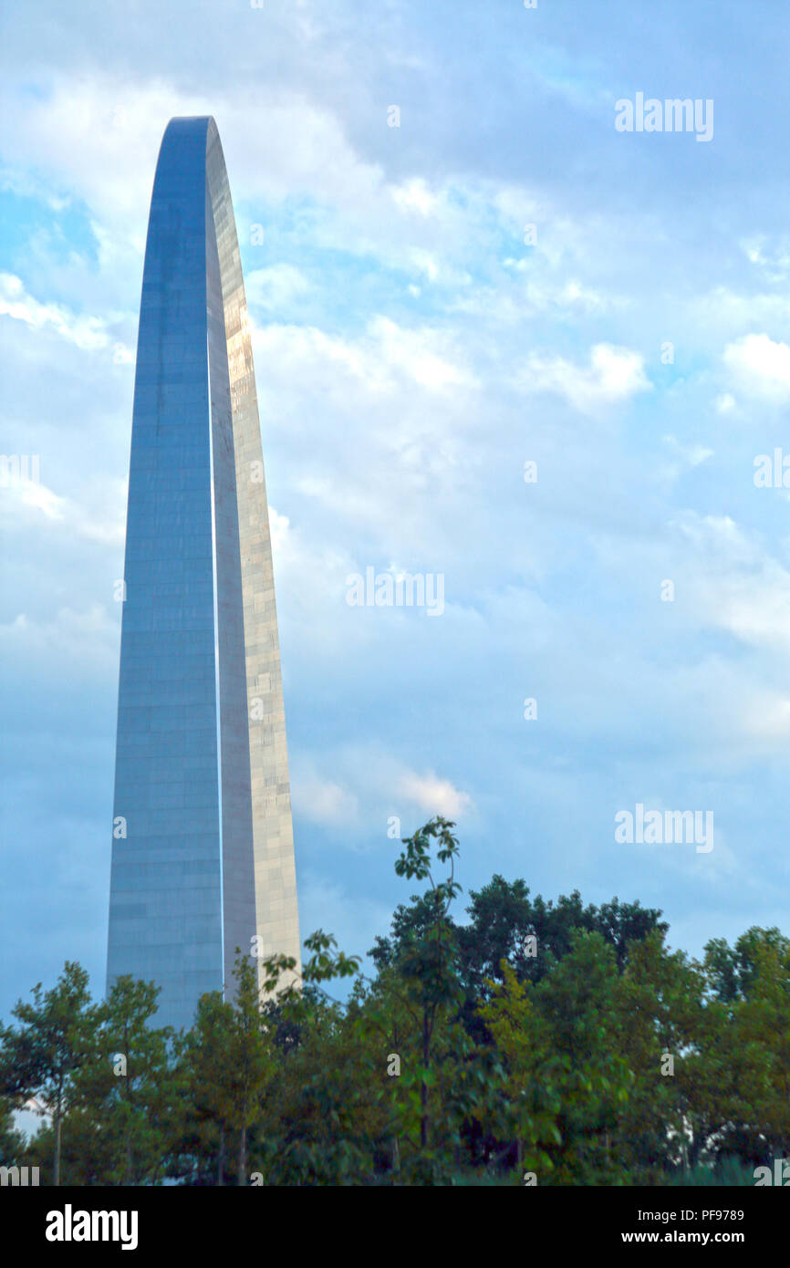 Gateway Arch National Park, in downtown St. Louis, MO. The park ...