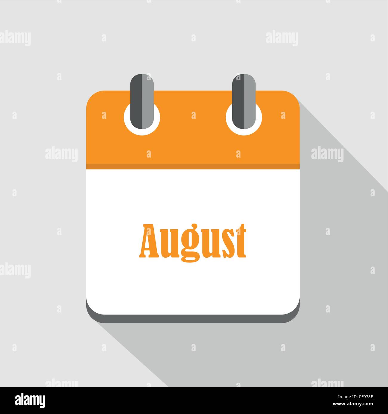 August Stock Vector Images - Alamy