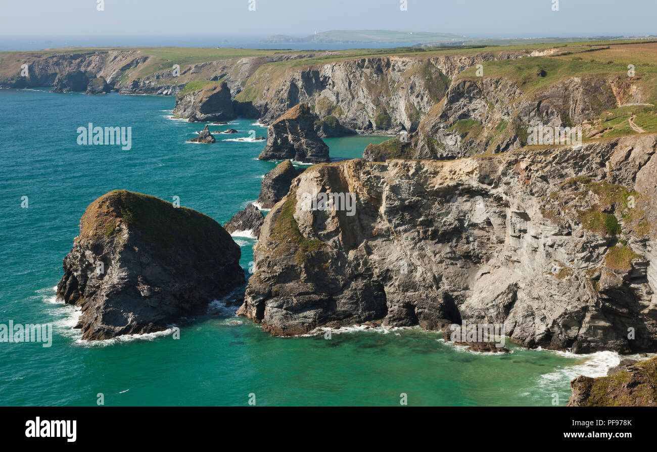 Coast path cornwall erosion hi-res stock photography and images - Alamy