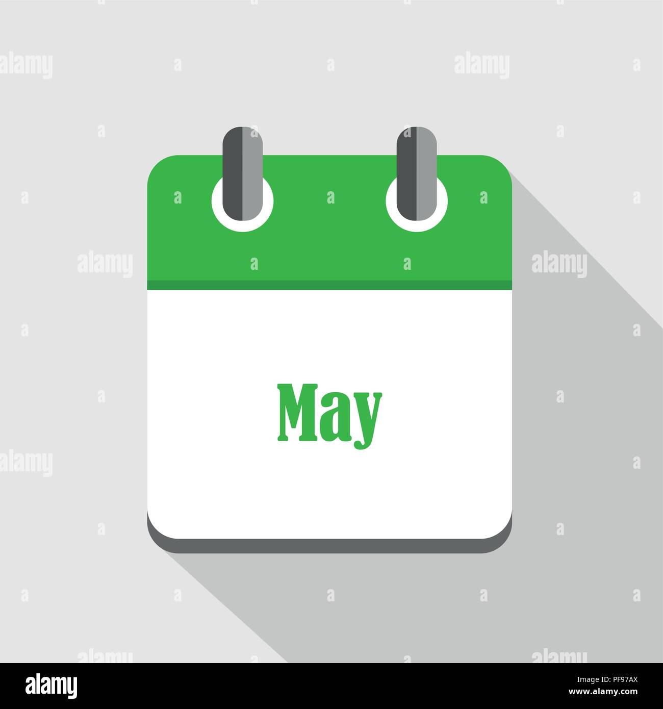 calendar icon business may vector illustration EPS10 Stock Vector Image ...