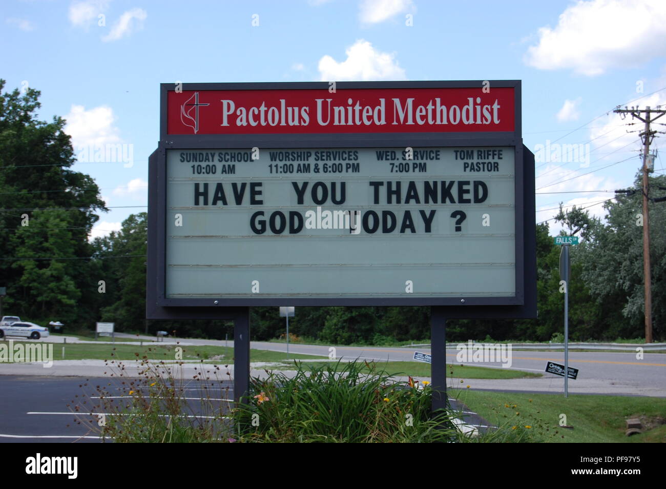 Church sign message Stock Photo - Alamy