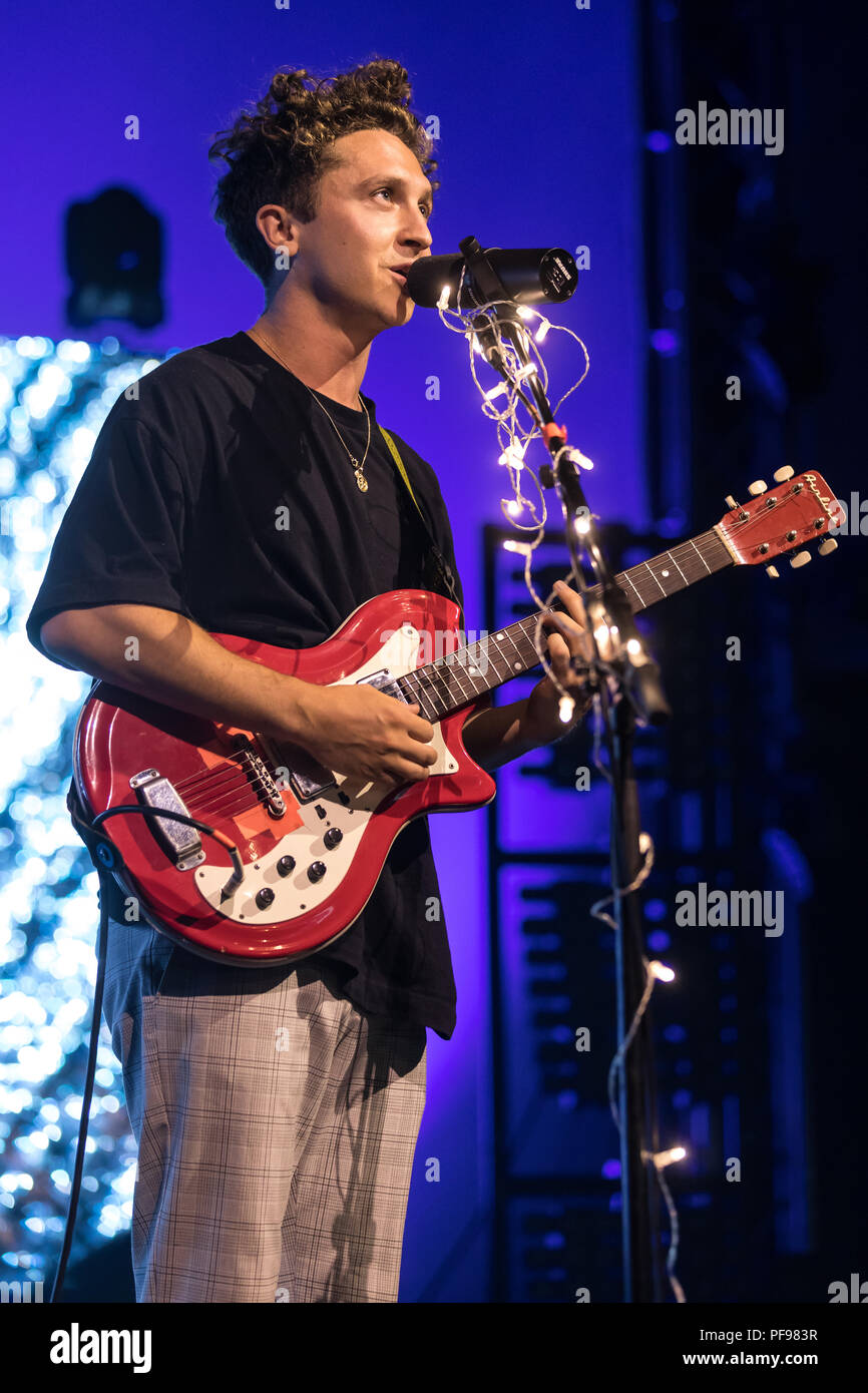 British singer-songwriter Joel Baker live at the 26th Blue Balls ...