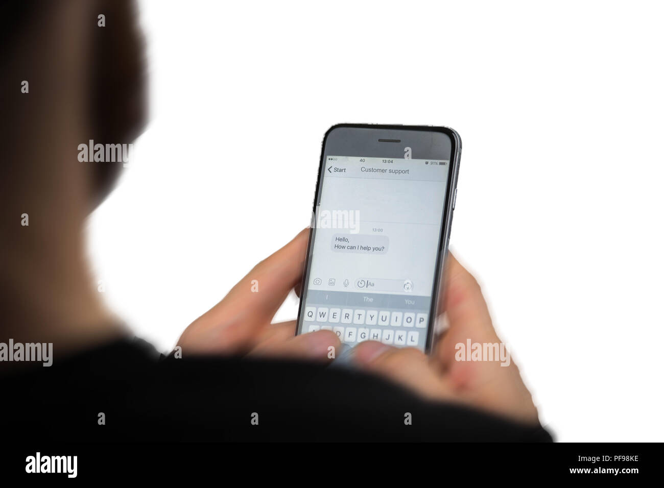 Customer Support Assistance Help Advice Client Concept, Asking a ...
