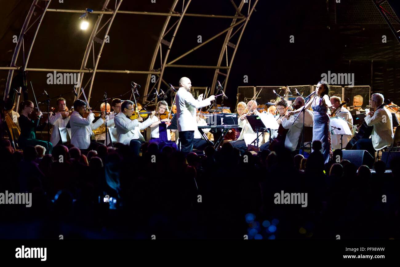 National Symphony Orchestra performing at Shuttleworths 2018 Flying ...