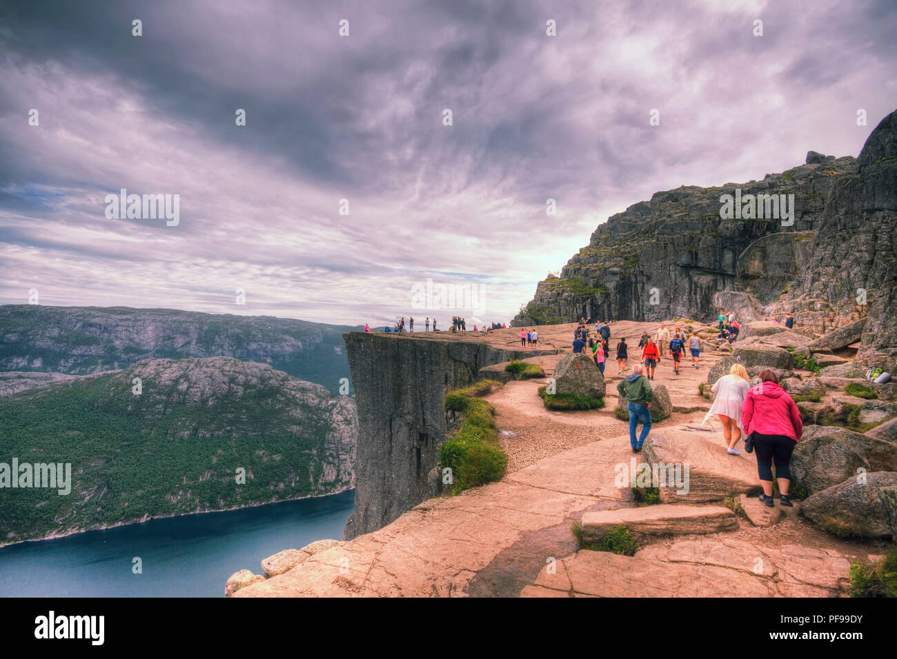 Hike to pulpit rock hi-res stock photography and images - Alamy