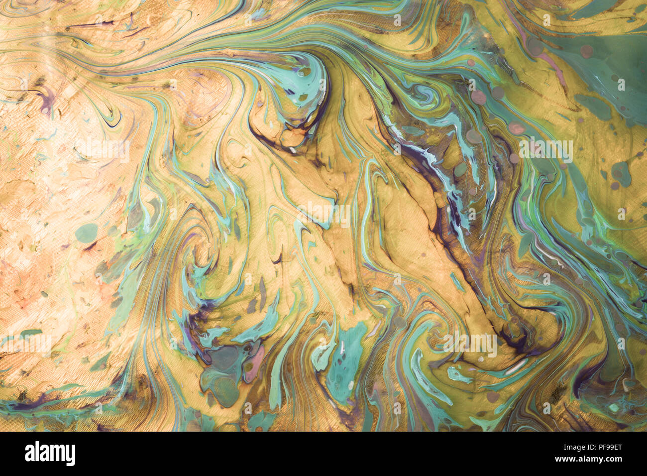 Traditional marbling artwork patterns as colorful abstract background ...