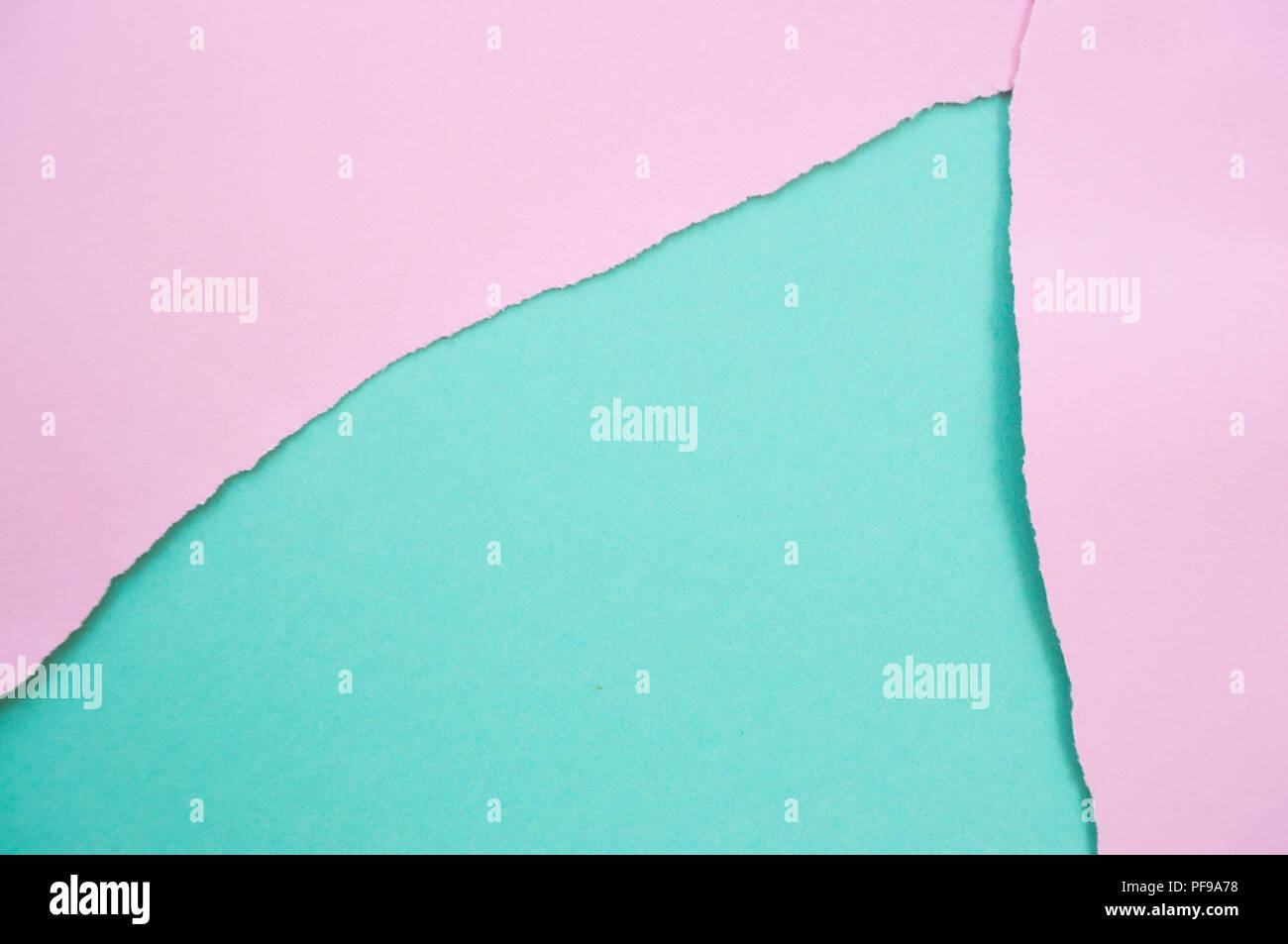 Background of trendy pastel colors. Flat lay of soft color paper Stock ...