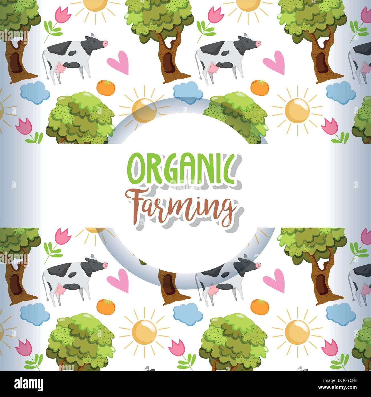 Farm fresh background Stock Vector Image & Art - Alamy