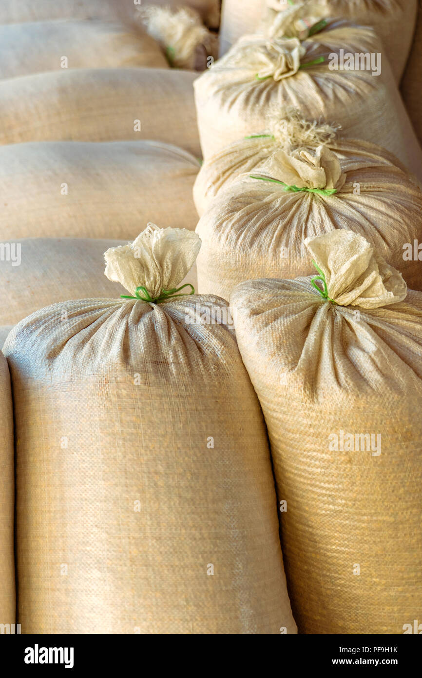 Full sacks of grain hi-res stock photography and images - Alamy