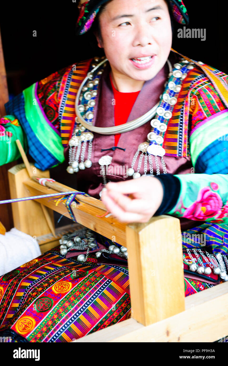 Qingman miao walled village hi-res stock photography and images - Alamy