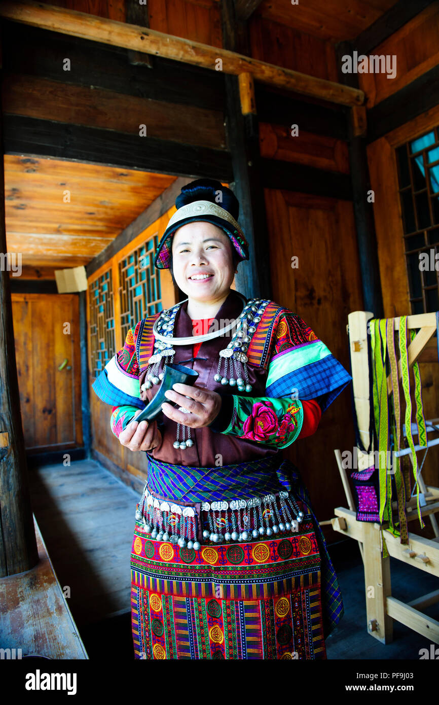 Qingman miao walled village hi-res stock photography and images - Alamy