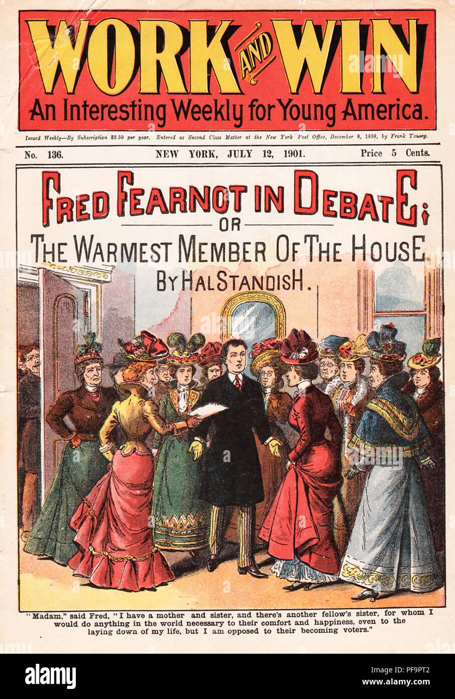 Anti suffrage cover illustration hi-res stock photography and images ...