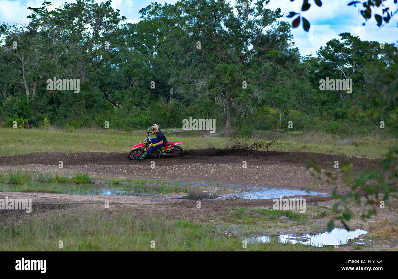 Spanish lookout, Belize - January 27, 2018 Justin Dueck practicing ...
