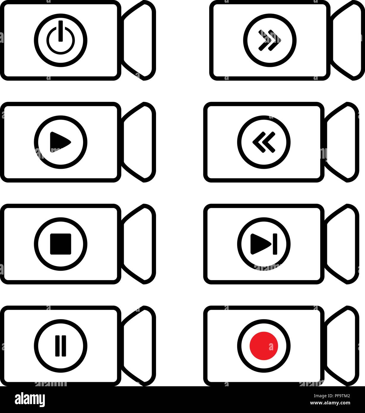 Device functions Stock Vector Images - Alamy